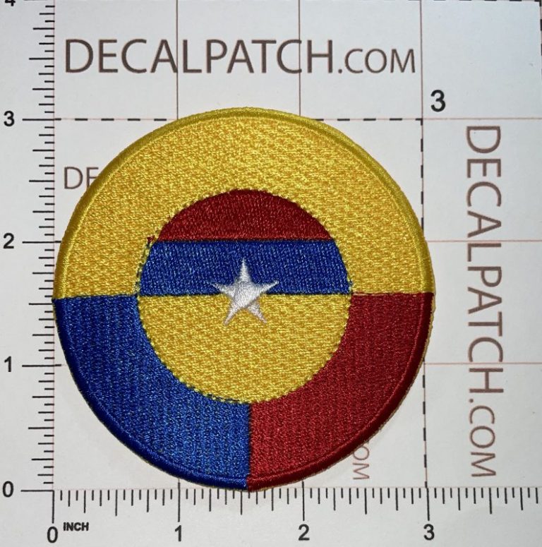 FAC Fuerza Aerea Colombiana Patch - Decal Patch - Co