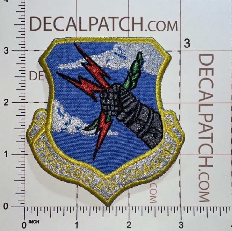 Usaf Strategic Air Command Patch Decal Patch Co