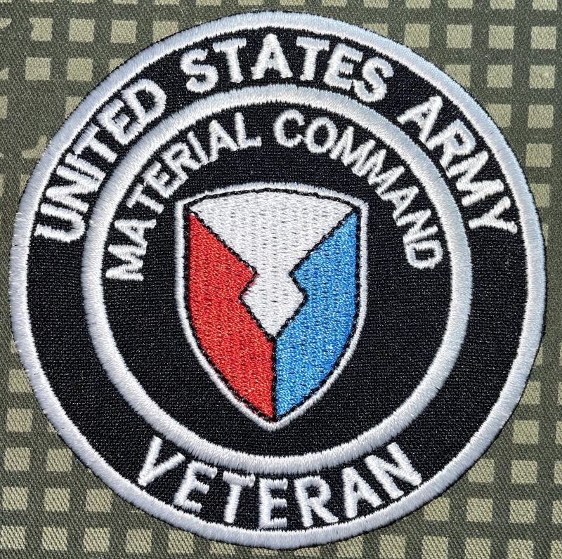 US Army Material Command Veteran Patch - Decal Patch - Co