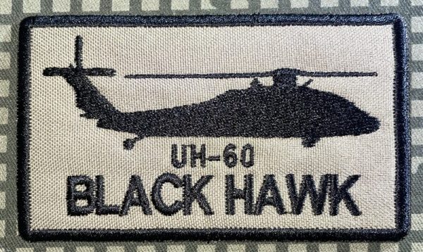 UH-60 Black Hawk Patch - Decal Patch - Co