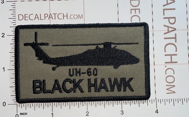 UH-60 Black Hawk Patch - Decal Patch - Co