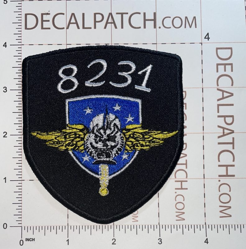 USMC Special Operation Command MARSOC 8231 Patch - Decal Patch - Co