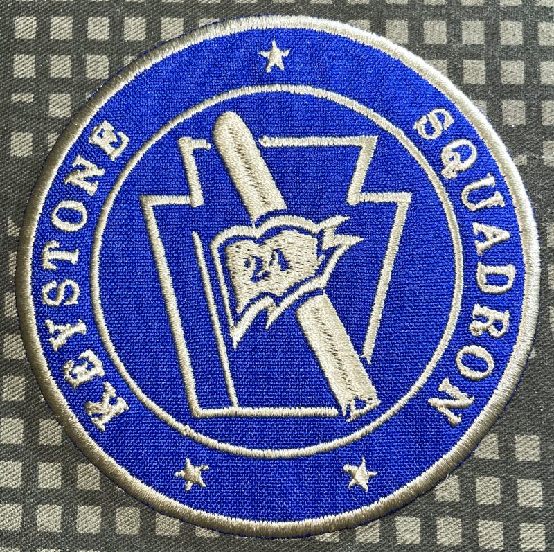 USN 24 Keystone Squadron Patch - Decal Patch - Co