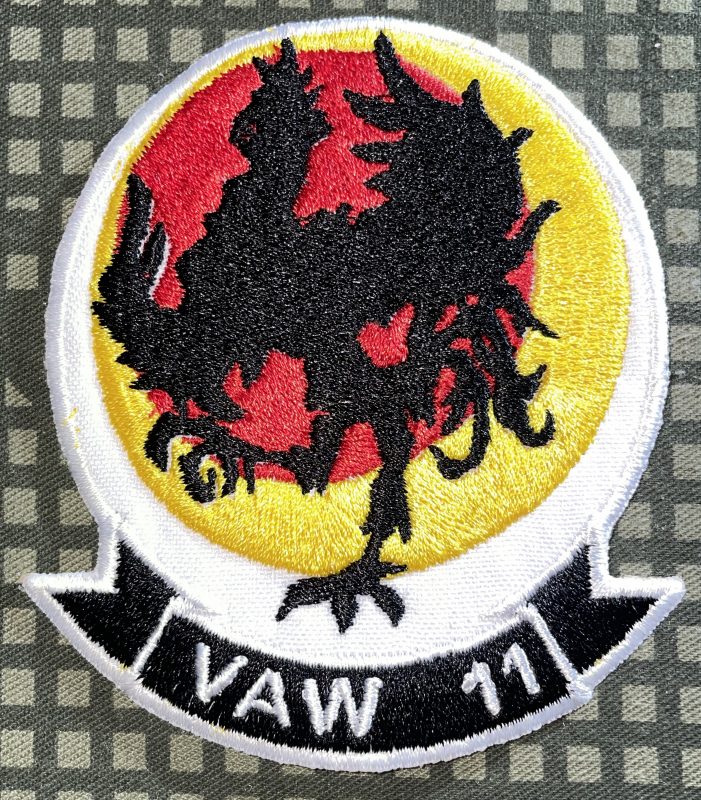 USN Carrier VAW-11 "Early Elevens" Patch - Decal Patch - Co