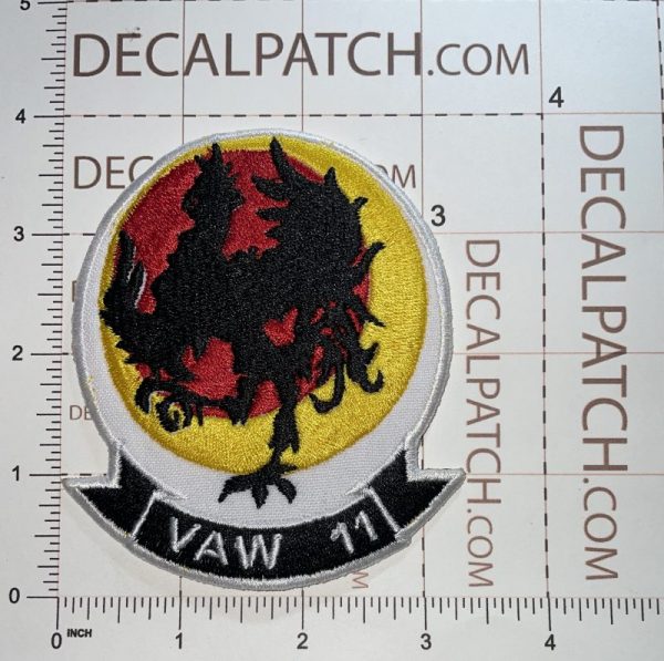 USN Carrier VAW-11 "Early Elevens" Patch - Decal Patch - Co