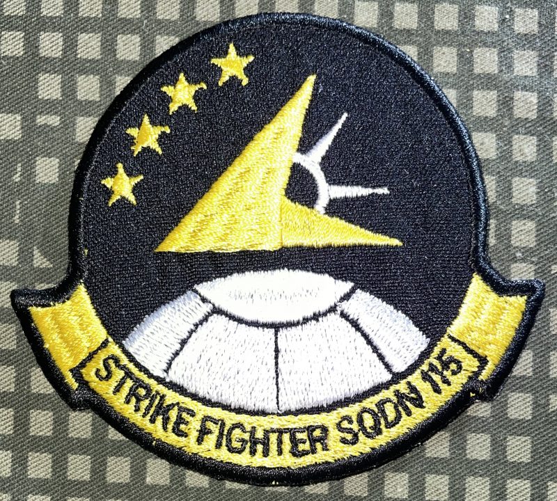 USN VFA-115 Strike Fighter Sq 115 Patch - Decal Patch - Co
