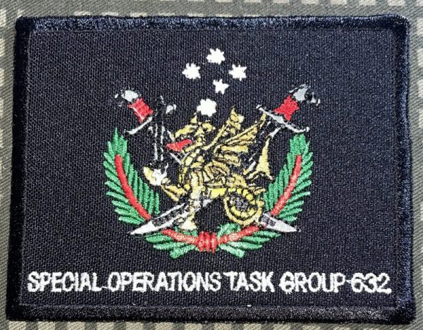 Australia Army Special Operations Task Group 632 Patch - Decal Patch - Co Australia Army Special Operations Task Group 632 Patch - Decal Patch - Co