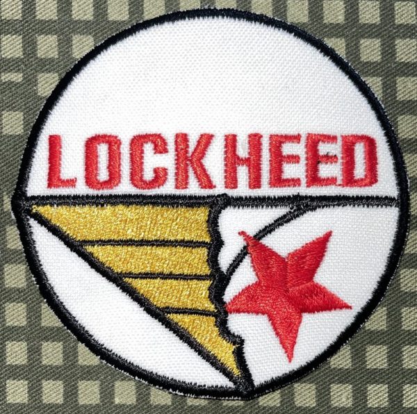USAF Lockheed-Martin Logo Patch 3" - Decal Patch - Co
