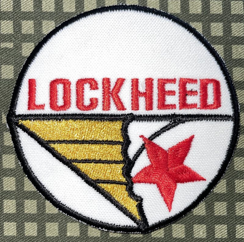 USAF Lockheed-Martin Logo Patch 3" - Decal Patch - Co