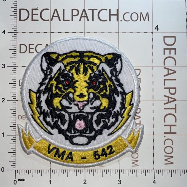 USMC VMA-542 Marine Attack Squadron Tigers Patch - Decal Patch - Co