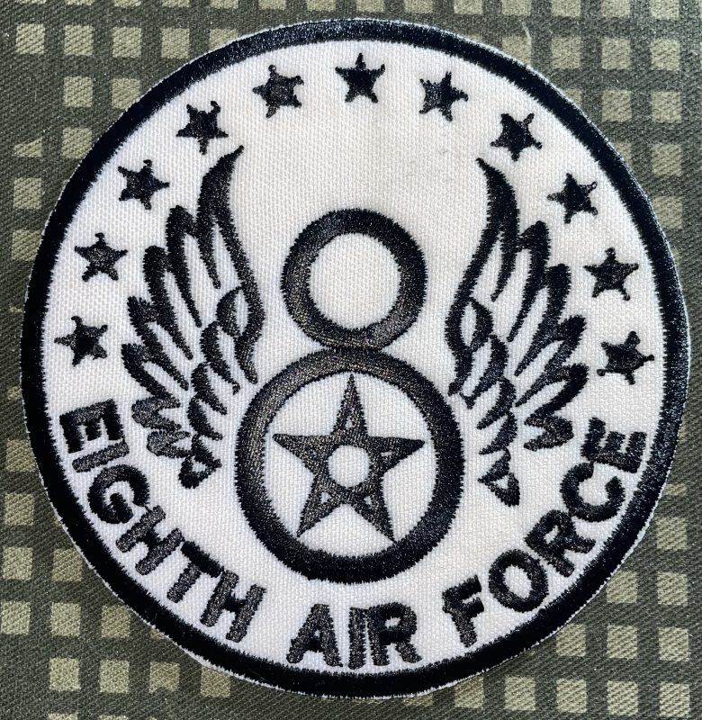 USAF Eighth Air Force Patch - Decal Patch - Co