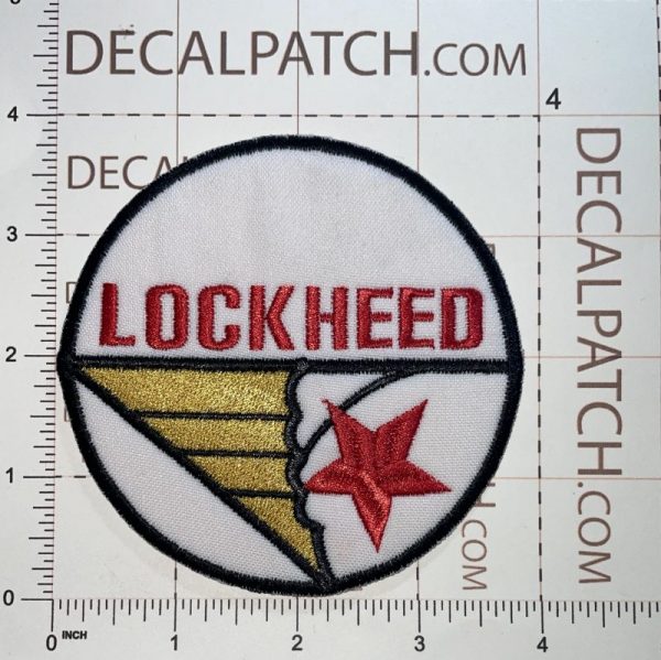 USAF Lockheed-Martin Logo Patch - Decal Patch - Co