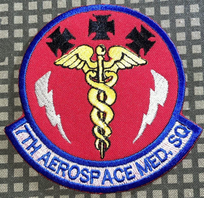 USAF 7th Aerospace Medicine Squadron Patch - Decal Patch - Co