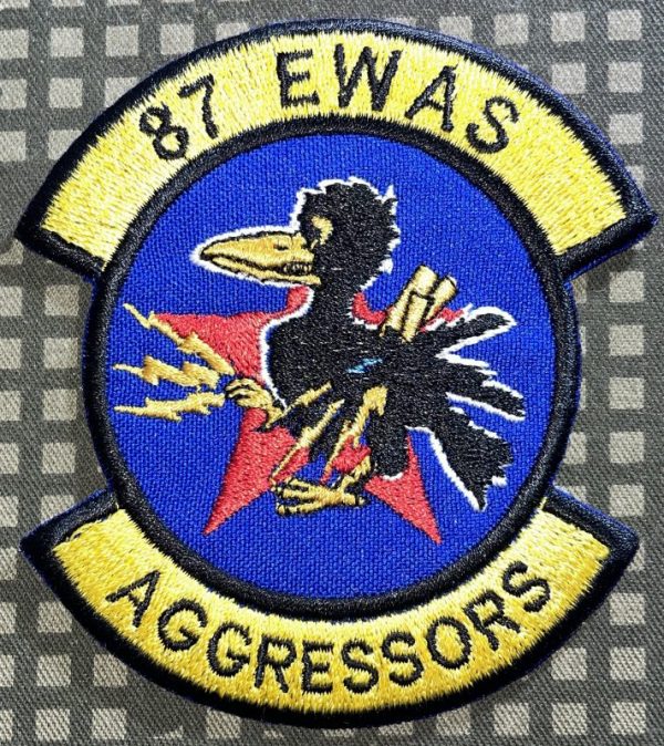 USAF 87th EWAS Electronic Warfare Aggressors Squadron Patch - Decal ...