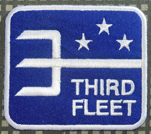 USN Third Fleet Patch - Decal Patch - Co