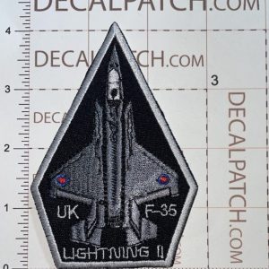 RAF Lockheed-Martin UK F-35 Lightning II Patch - Decal Patch - Co