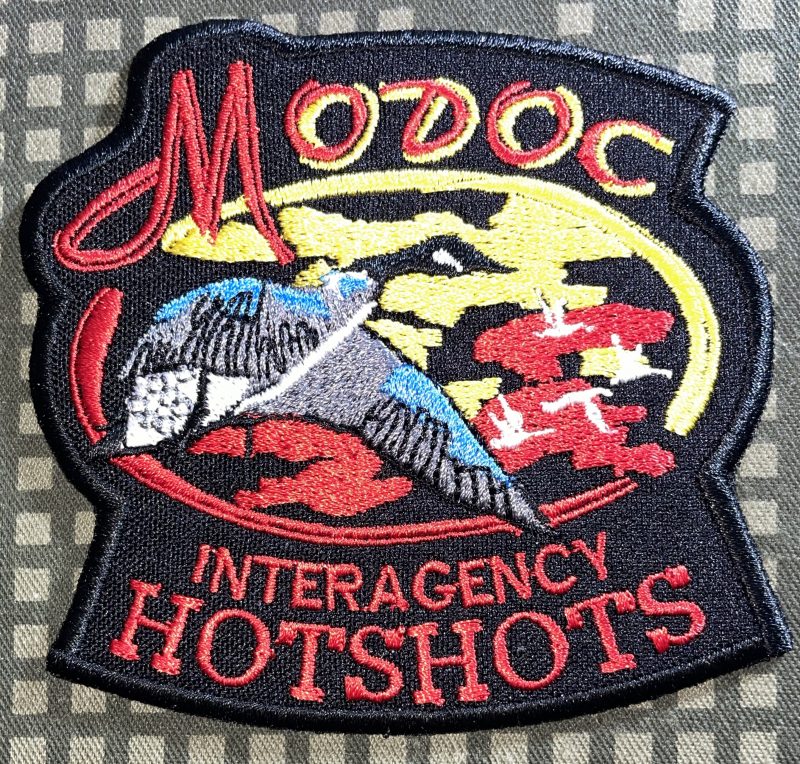 Modoc Hotshots California Forest Fire Dept Patch - Decal Patch - Co