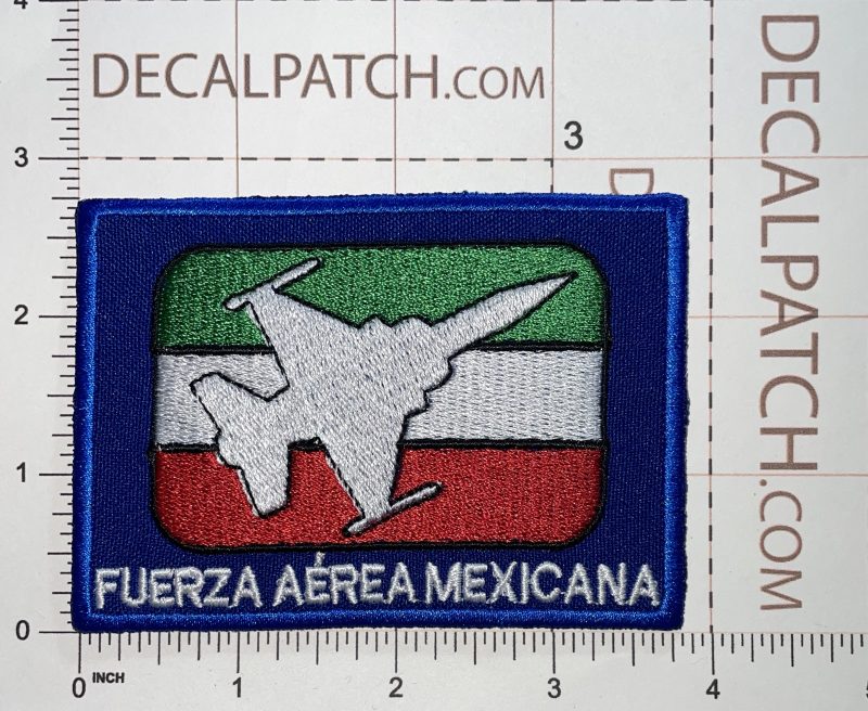 Fuerza Aerea Mexicana Patch - Decal Patch - Co