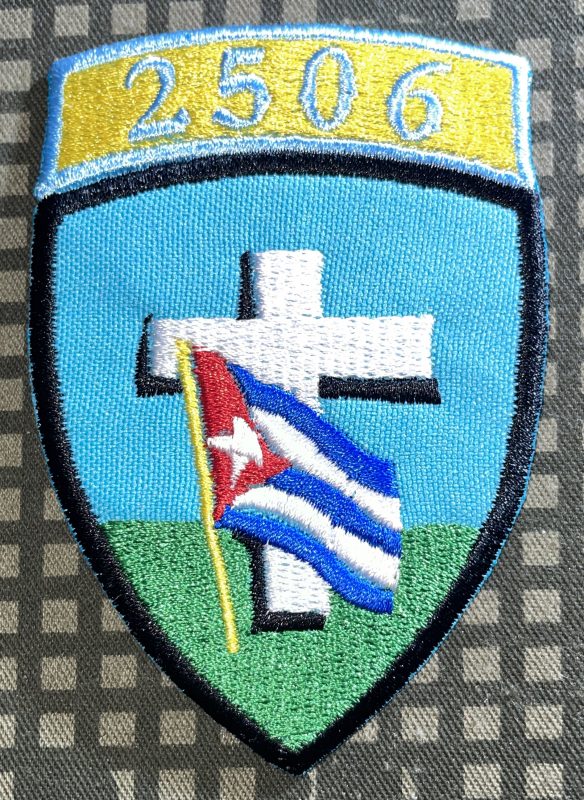 Cuba Army Brigade B2506 Bahia de Cochinos Patch - Decal Patch - Co