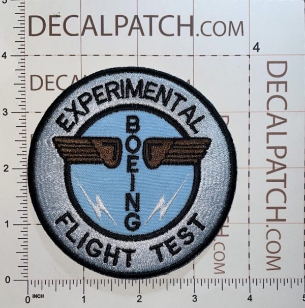 Boeing Experimental Flight Test Patch - Decal Patch - Co