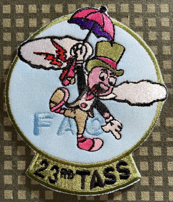 USAF 23rd TASS Tactical Air Support Squadron Patch - Decal Patch - Co