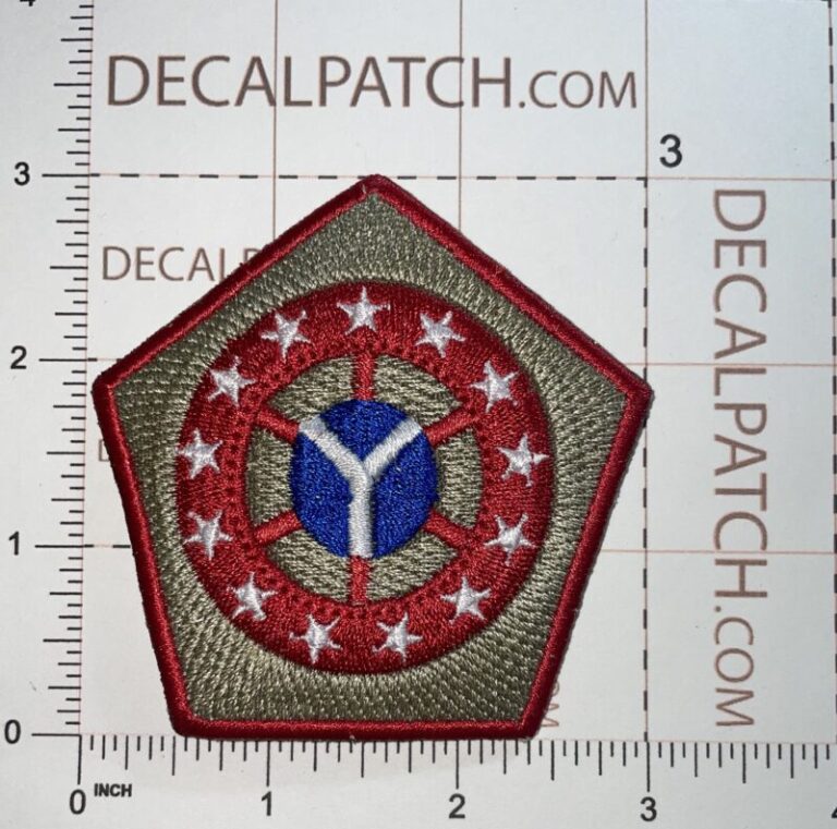 US Army 108th Sustainment Brigade Patch - Decal Patch - Co