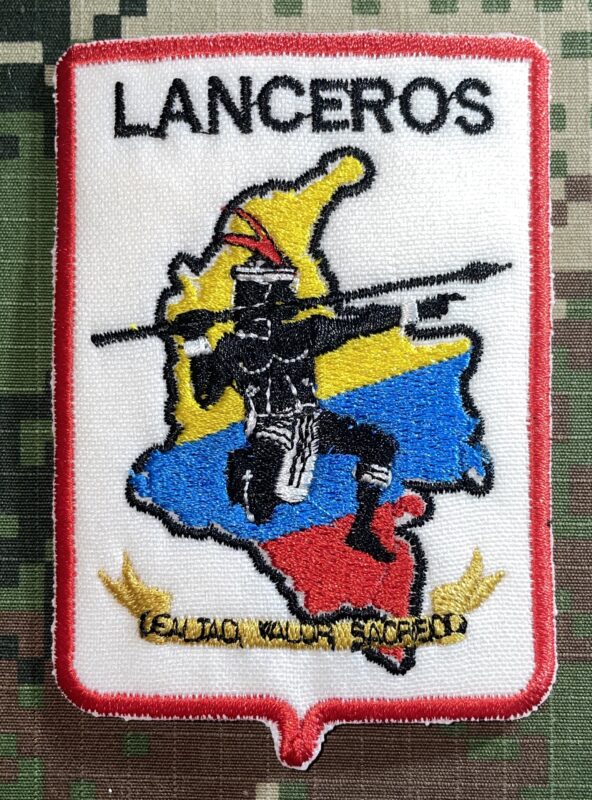 Colombian Army Lanceros Curso Lealtad Valor Sacrificio Patch - Decal ...