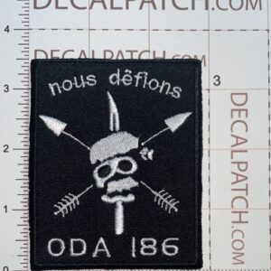 US Army 1st Special Forces Group ODA-186 Nous Defions Patch - Decal ...