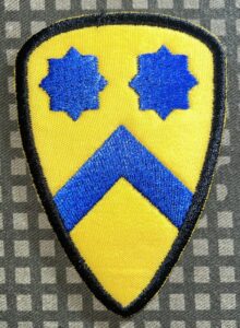 US Army 2nd Cavalry Division Patch - Decal Patch - Co
