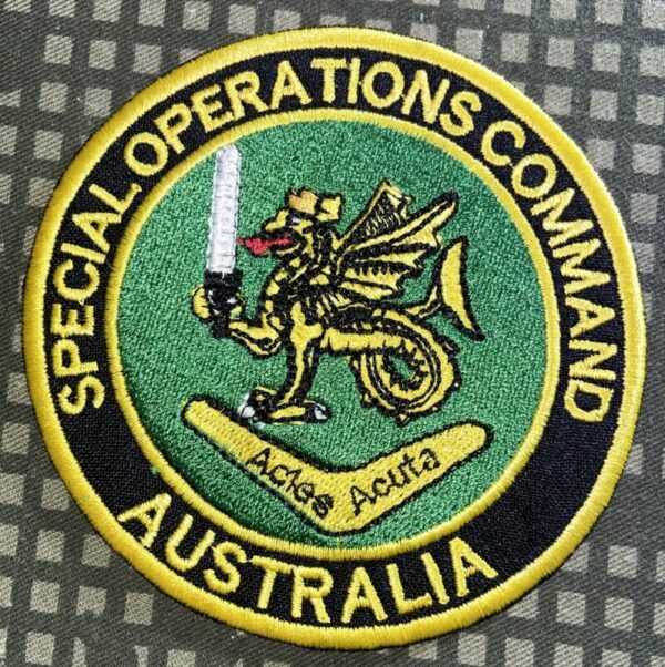 SOC Special Operations Command Australia Patch - Decal Patch - Co