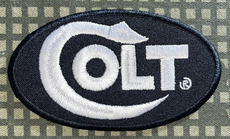 Colt Fire-Arms Logo Patch - Decal Patch - Co