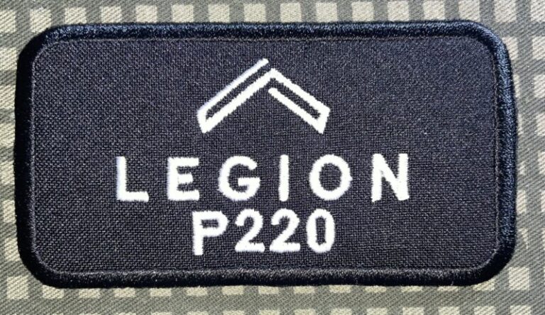 Sig Sauer Legion P320 Xfive Patch - Decal Patch - Co