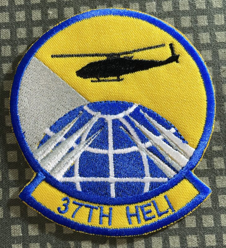 USAF 37th Helicopter Squadron Patch - Decal Patch - Co