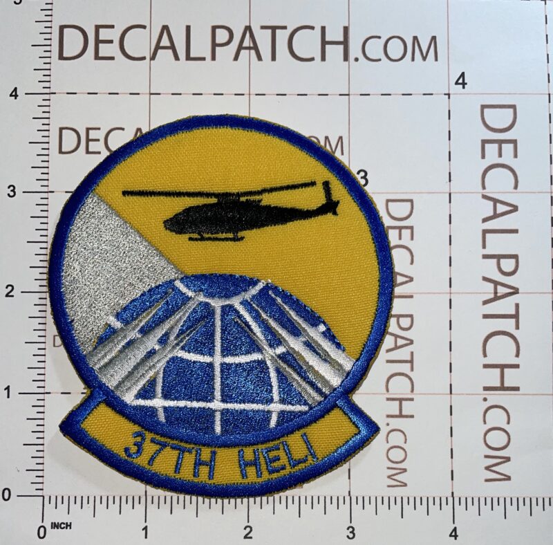 USAF 37th Helicopter Squadron Patch - Decal Patch - Co