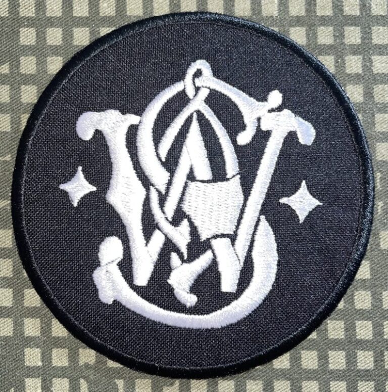 Smith & Wesson Black Patch - Decal Patch - Co