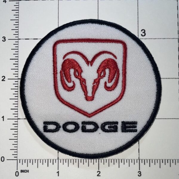 Dodge Ram Logo Patch Round - Decal Patch - Co