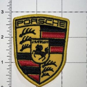 Porsche Crest Patch - Decal Patch - Co
