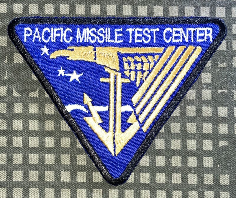 USN PMTC Pacific Missile Test Center Patch - Decal Patch - Co