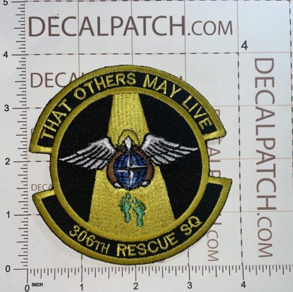 USAF 306th Rescue Sq That Others May Live Patch - Decal Patch - Co