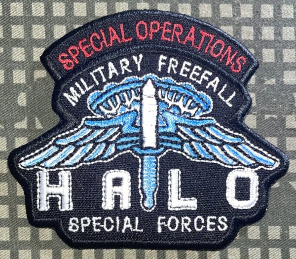 US Army Military Freefall HALO Special Forces Patch - Decal Patch - Co
