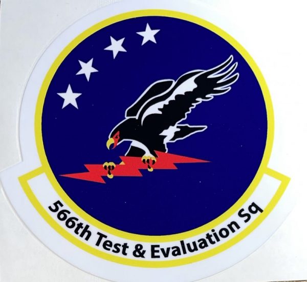 USAF 556th Test and Evaluation Squadron Sticker - Decal Patch - Co