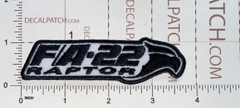 Usaf Fa 22 Raptor Patch Decal Patch Co