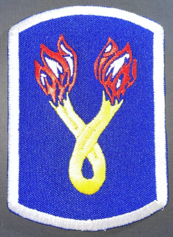 US Army 196th Infantry Brigade Patch - Decal Patch - Co