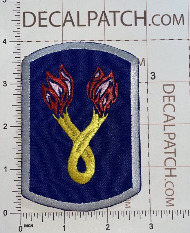 US Army 196th Infantry Brigade Patch - Decal Patch - Co