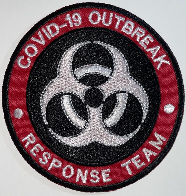 Covid-19 Outbreak "Response Team" Patch - Decal Patch - Co
