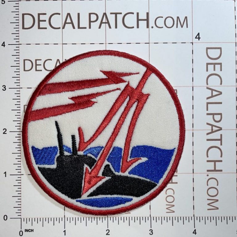 US Navy Helicopter Sea Combat Sq HSC-9 Trident Patch - Decal Patch - Co