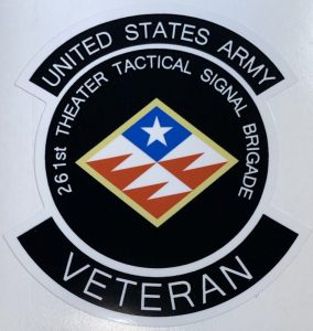 US Army 261st Theater Tactical Signal Brigade Veteran Sticker - Decal ...