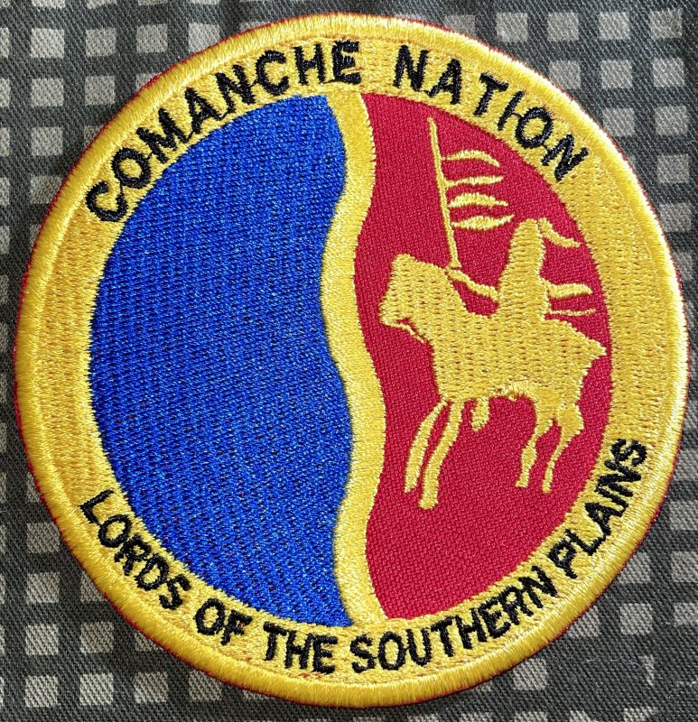Comanche Nation Lords of the Southern Plains Patch - Decal Patch - Co