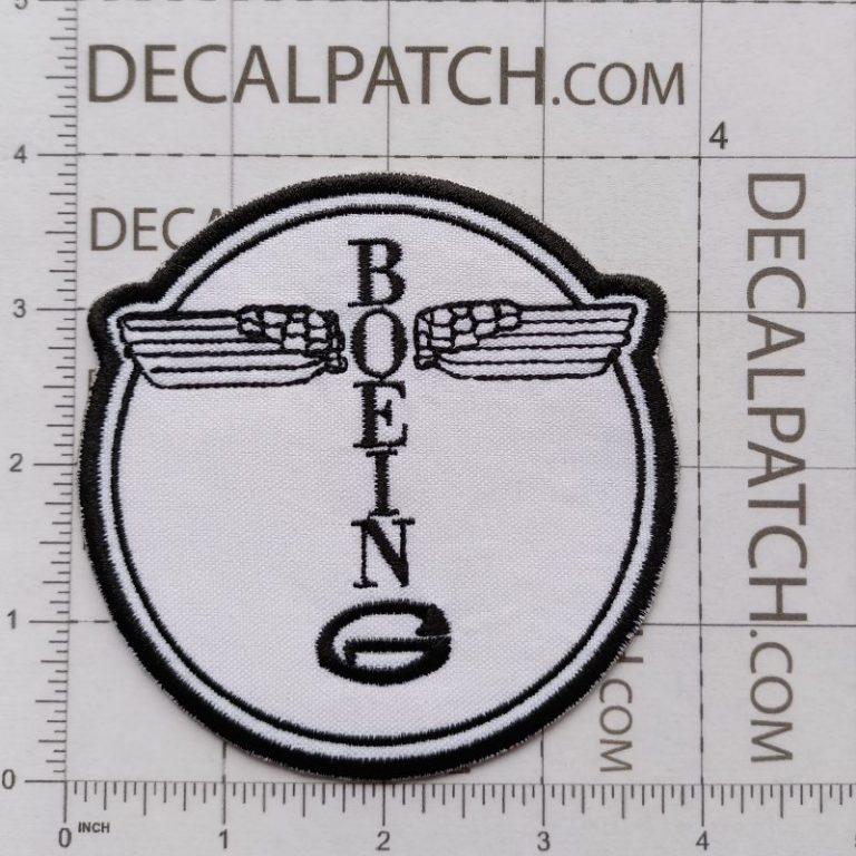 Boeing Aircraft Winged Logo Flight Jacket Patch - Decal Patch - Co