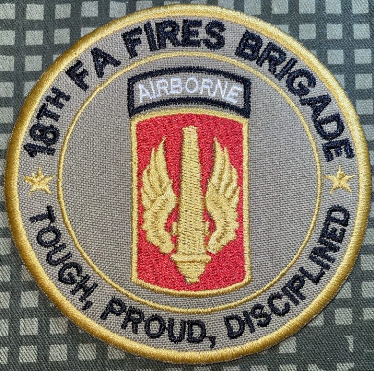 US Army 18th FA Fires Brigade Airborne "Tough, Proud, Disciplined ...